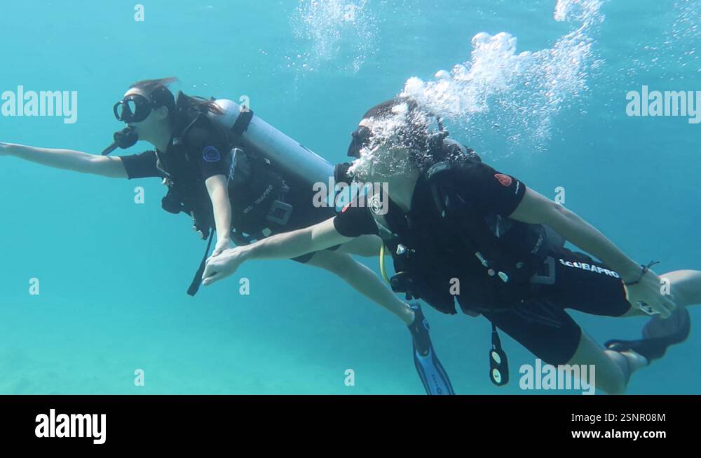 Scuba diving together Stock Videos & Footage - HD and 4K Video Clips ...