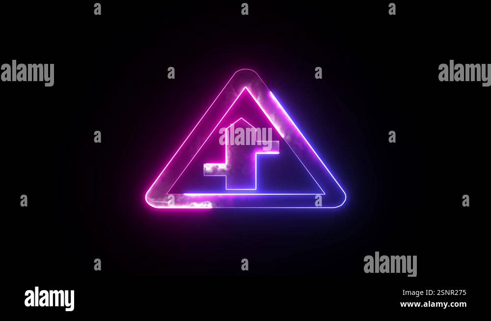 Warning sign traffic european Stock Videos & Footage - HD and 4K Video ...