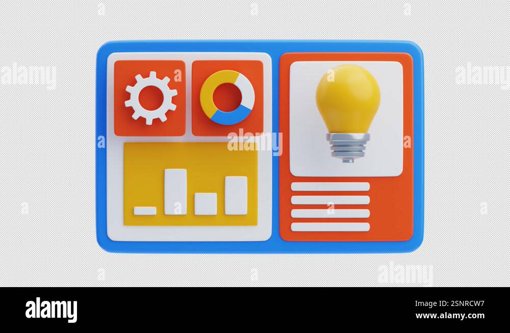 3D Animation of Traffic Chart Research Stock Video Footage - Alamy