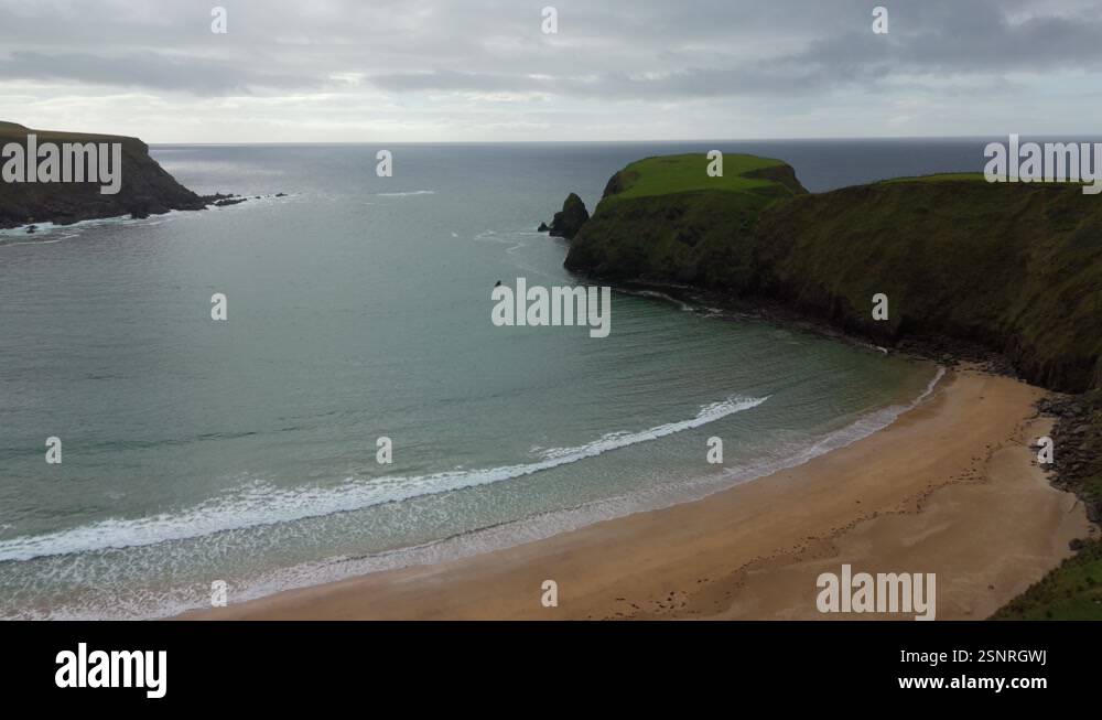 Malin Beg at the west coast of Ireland in Donegal - breathtaking ...