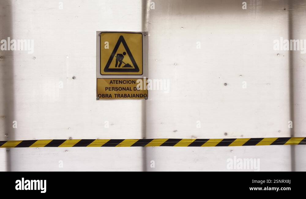 Danger alertness warning sign Stock Videos & Footage - HD and 4K Video ...