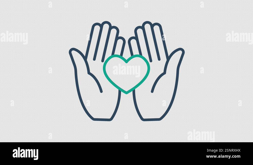 Kindness icon Stock Videos & Footage - HD and 4K Video Clips - Alamy