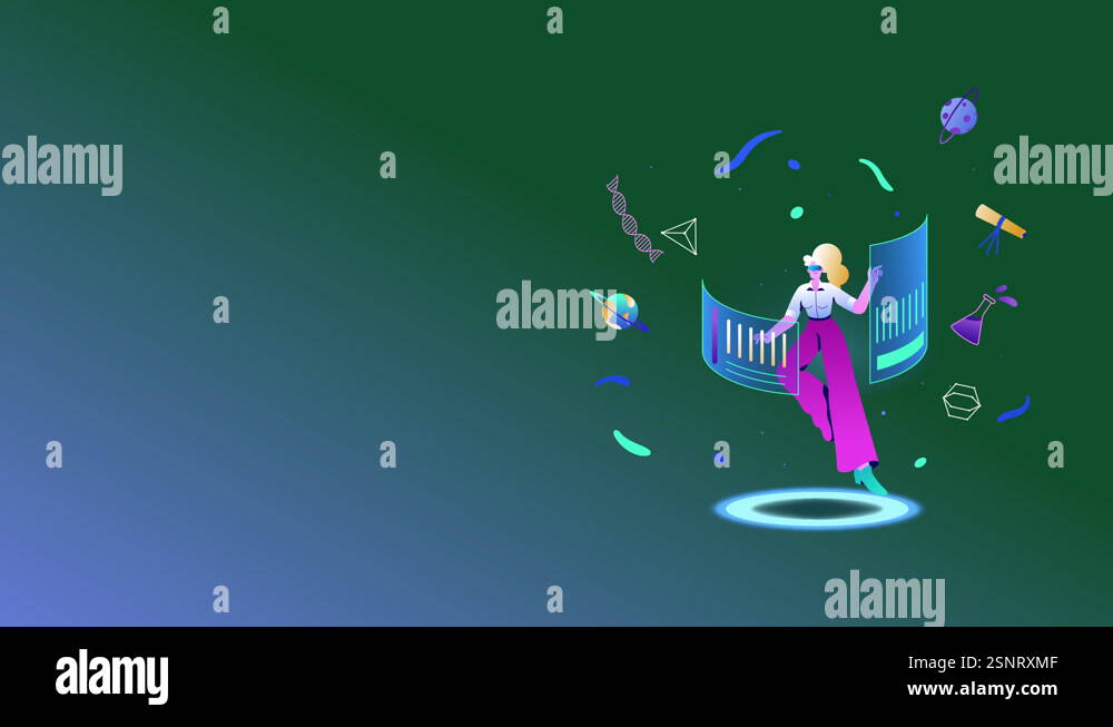 Dive into the metaverse with this animation, blending AI and augmented ...