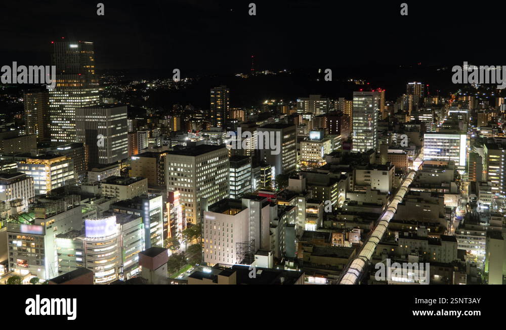 Sendai japan downtown city Stock Videos & Footage - HD and 4K Video ...