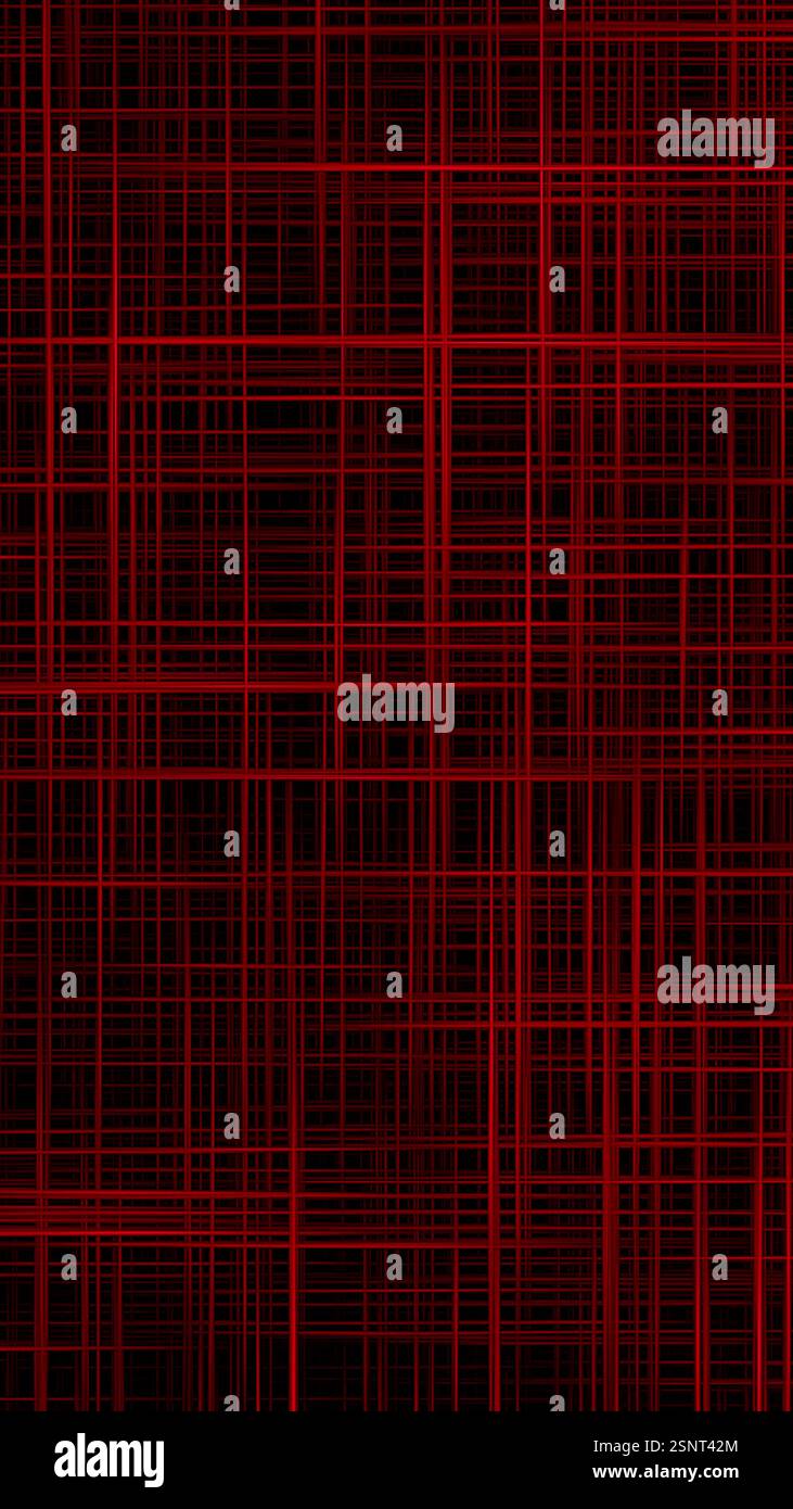 Vertical Red Stick Matrix Flight ackground 4K Loop Stock Video Footage ...