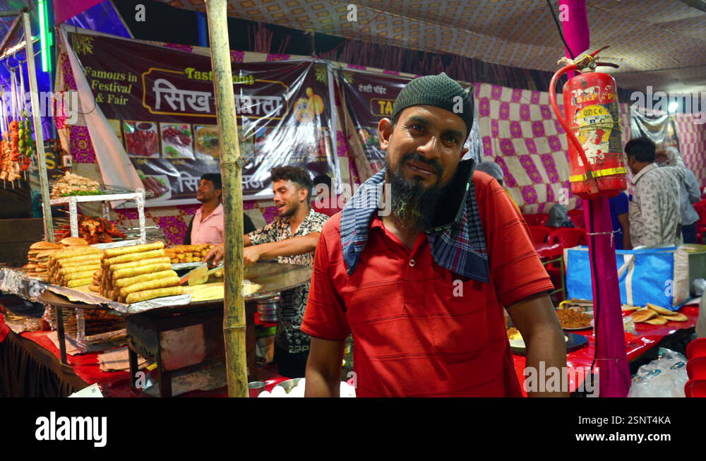 Tradition street food stall, Mumbai, India Editorial Use 22 Dec 2024 ...