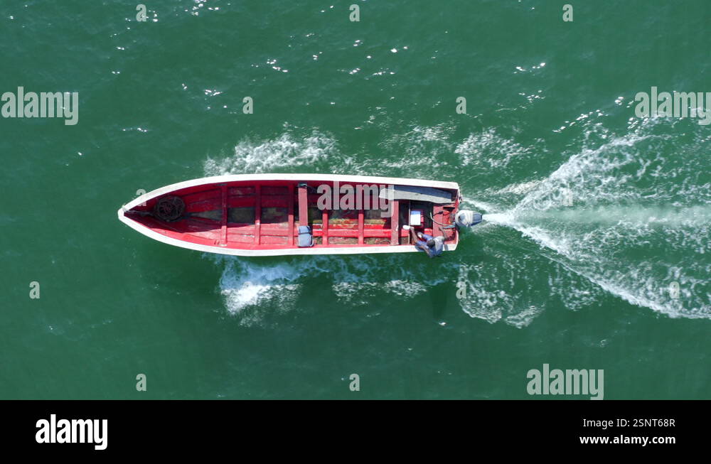Traditional Wooden Boat At Luanda Bay Near Luanda In Angola, Africa ...