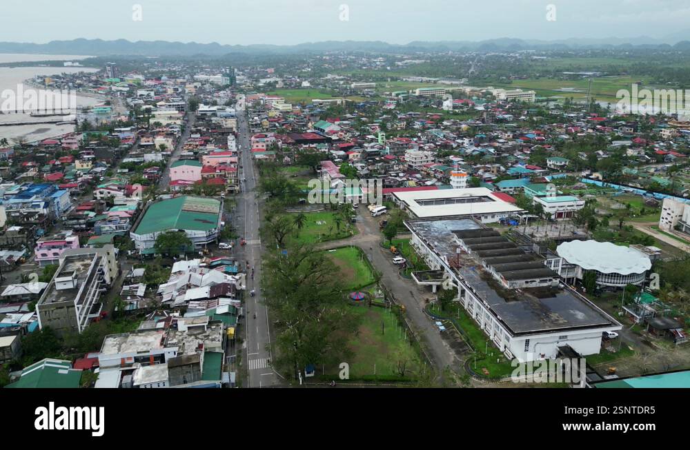 Scene At Virac After Super Typhoon Pepito Leaves The Municipality In ...