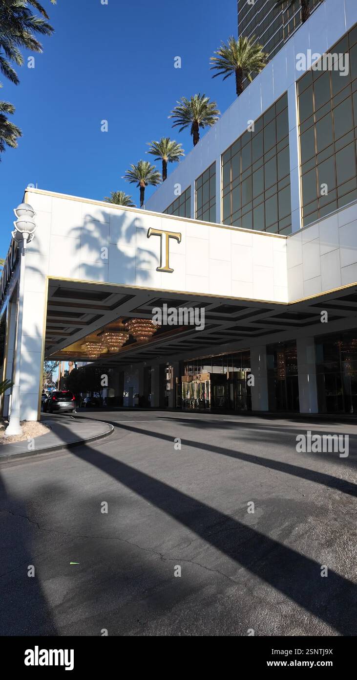 28 August 2024 Las Vegas Nevada Right Side Of Trump International Front ...