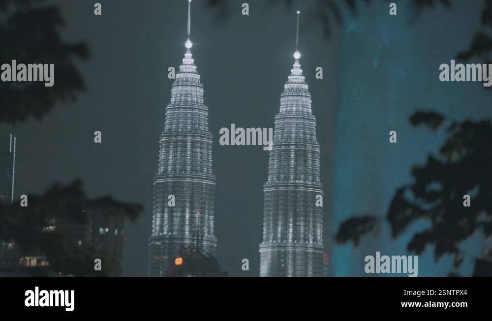 Petronas towers illuminated Stock Videos & Footage - HD and 4K Video ...