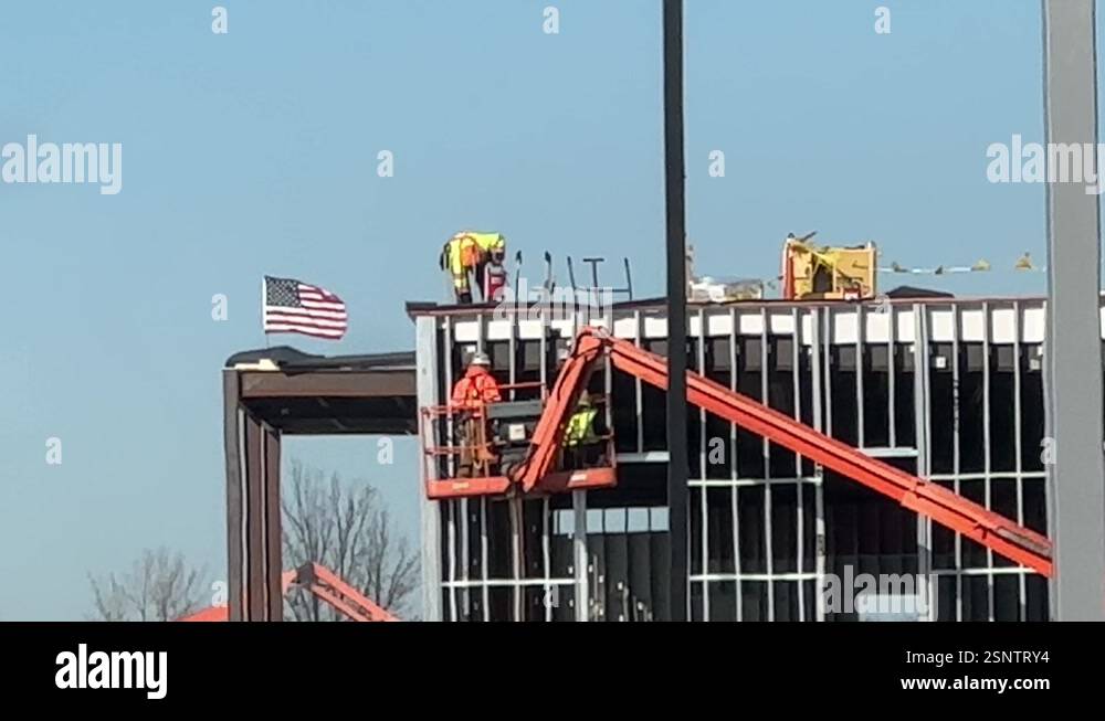 Hardhat construction american flag Stock Videos & Footage - HD and 4K ...