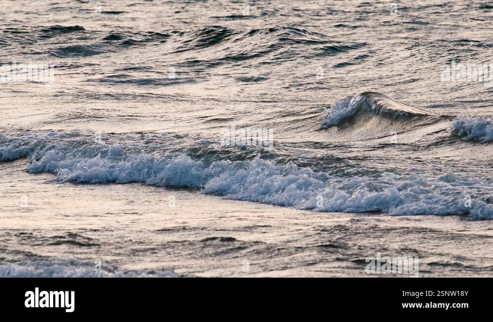 Waves in 240 fps slow motion Stock Video Footage - Alamy