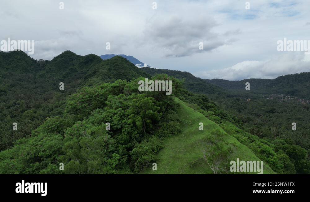 Beautiful hill in Bali Stock Video Footage - Alamy