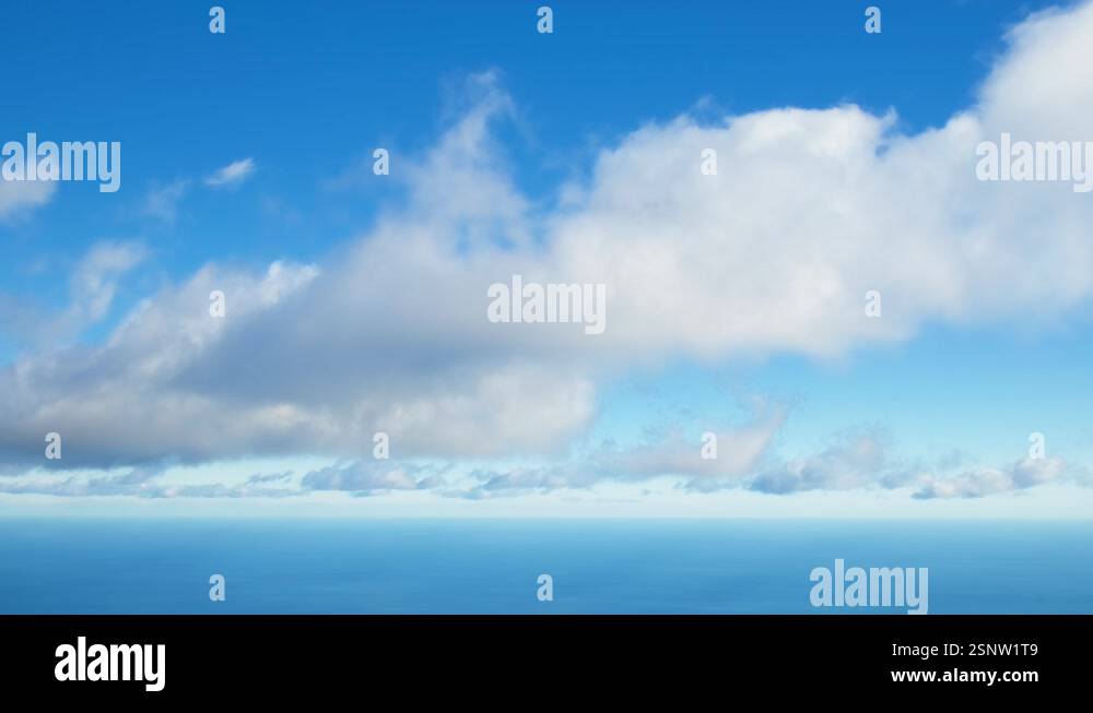 accelerated movement of clouds Stock Video Footage - Alamy