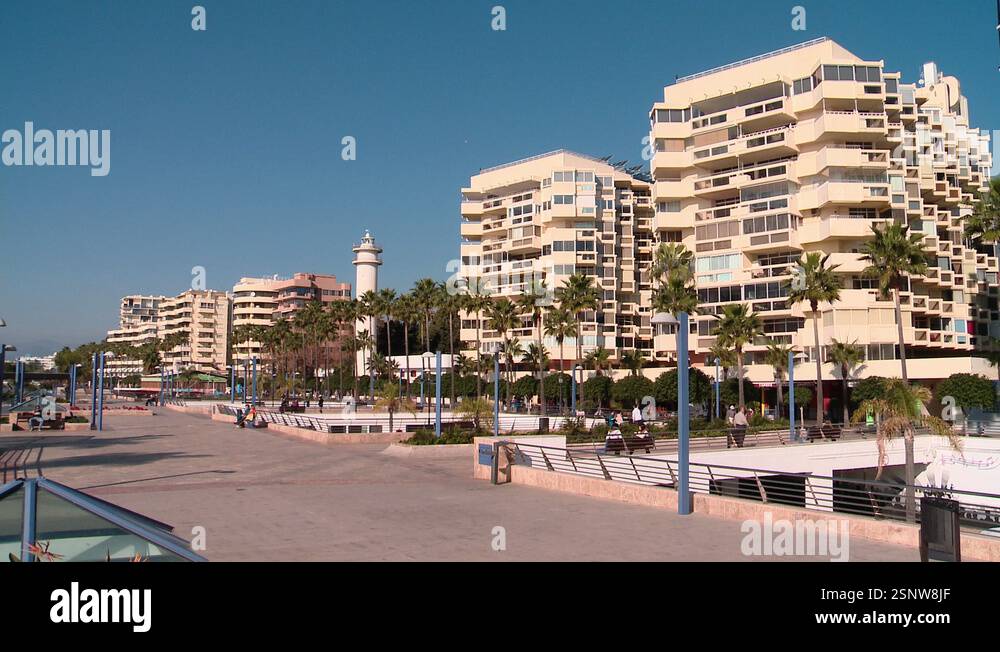 Seafront promenade paseo marítimo Stock Videos & Footage - HD and 4K ...