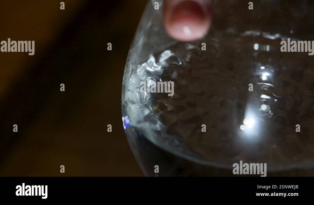 A relaxing and satisfying pattern emerges from the water as a woman ...