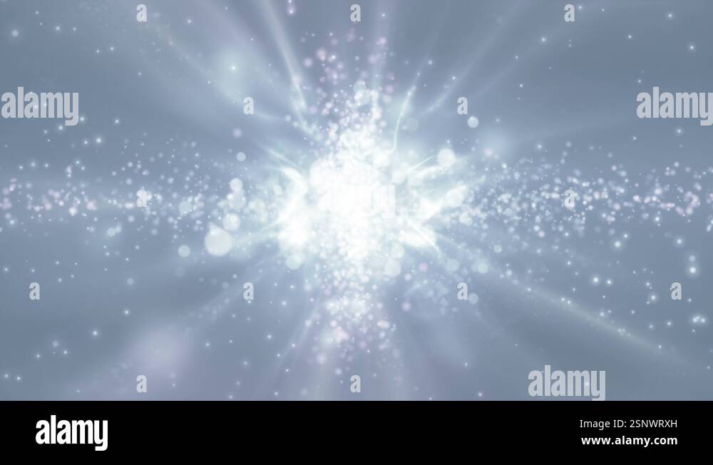 Abstract fantasy motion background, shining lights and particles Stock ...