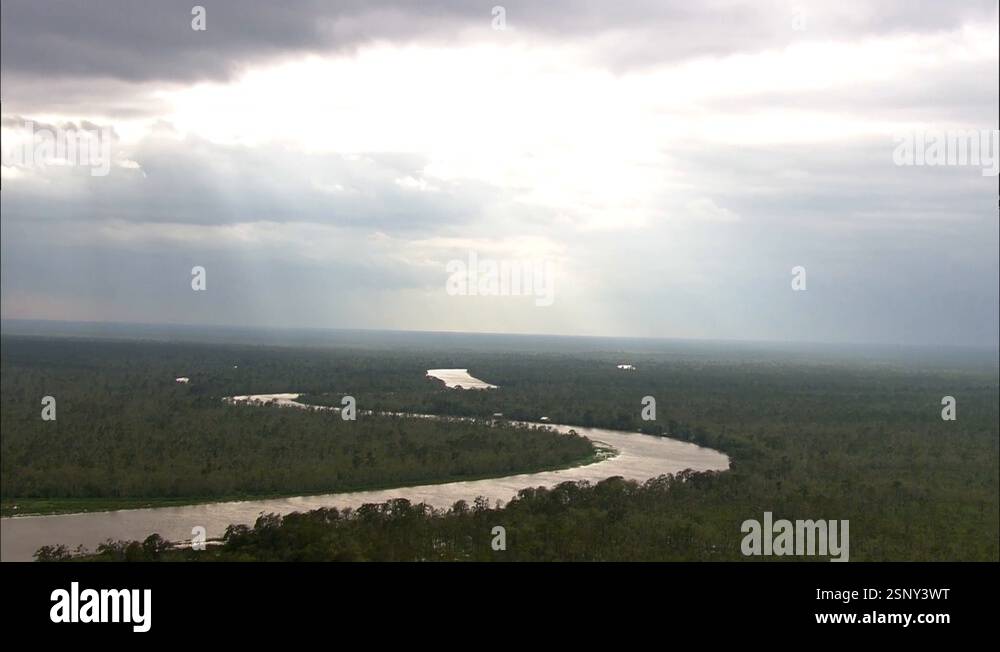 Sun Trees River Stock Video Footage - Alamy