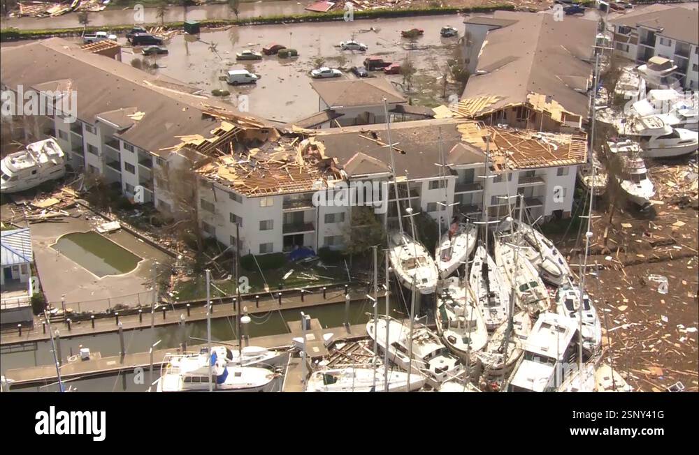 Hurricane Katrina Destruction Stock Video Footage - Alamy
