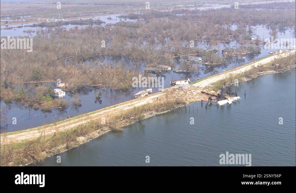 Flooding Ocean Hurricane Katrina Stock Video Footage - Alamy