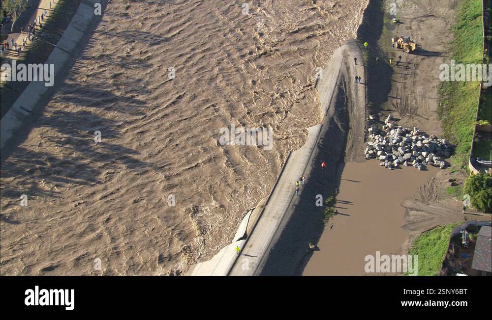 Storm Flooding Aftermath Stock Video Footage - Alamy
