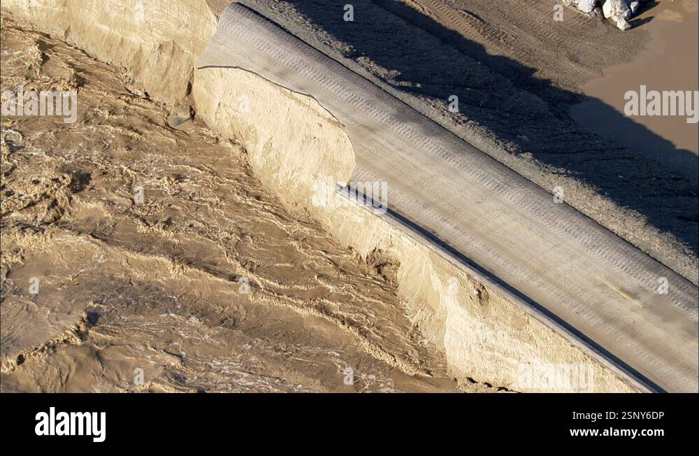 Storm Flooding Aftermath Stock Video Footage - Alamy