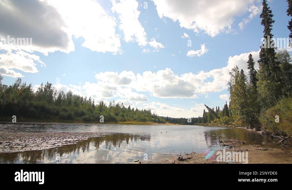 Alaska River Water Stock Video Footage - Alamy