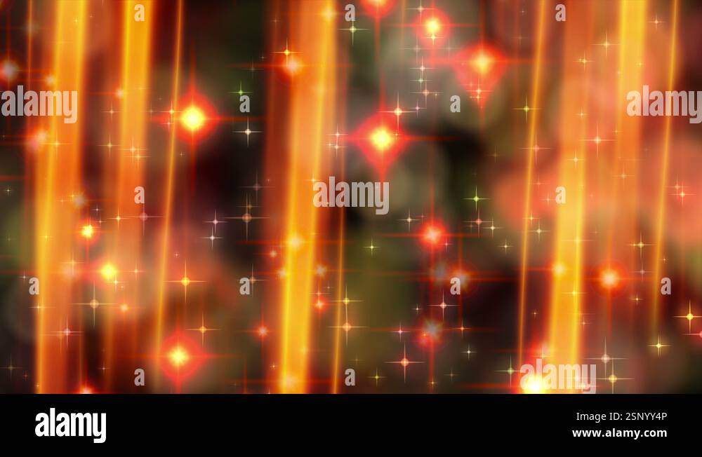 4K Abstract motion background, shining light, rays, particles, seamless ...