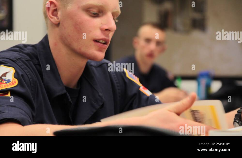 Rack Focus Between Two Students Stock Video Footage - Alamy