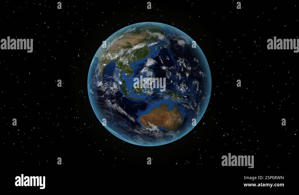 Israel. 3d earth in space - zoom in on Israel contoured 4k Stock Video ...