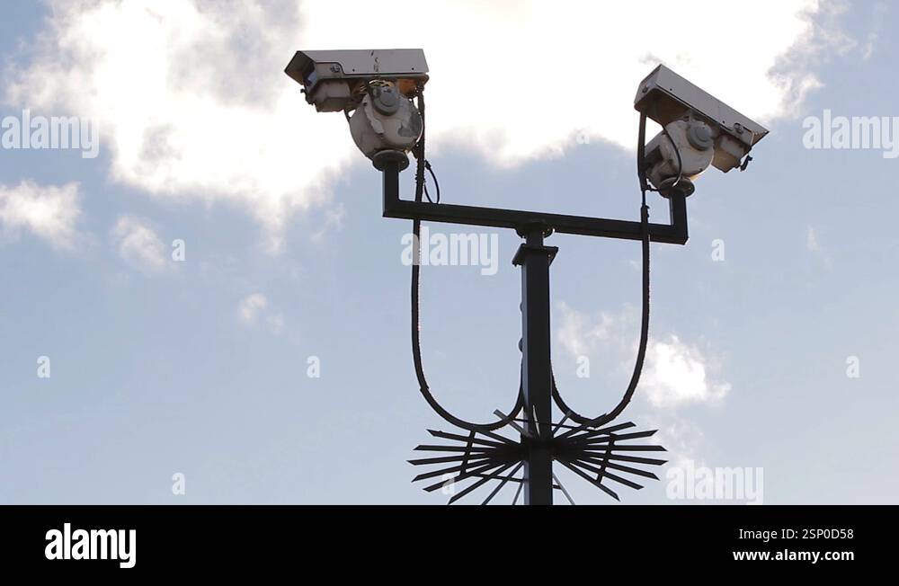 Cctv camera security blue Stock Videos & Footage - HD and 4K Video ...