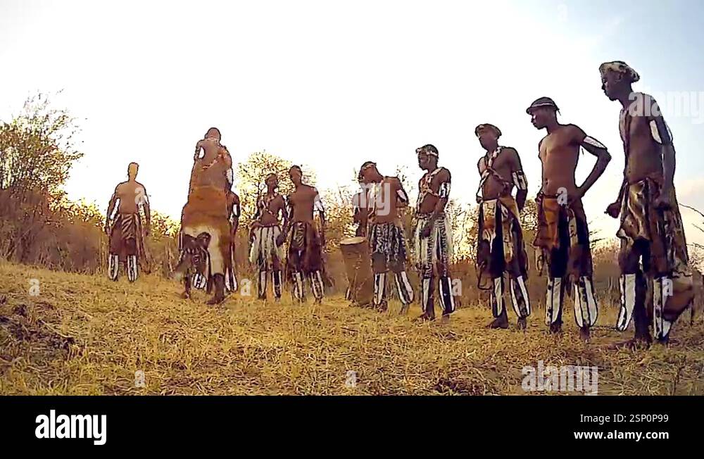 African tribal song and dance variations in Victoria Falls, Zimbabwe ...