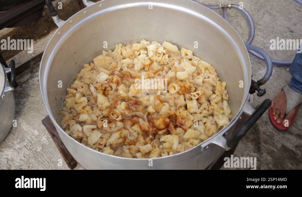 fish soup boiling in a kitchen pot Stock Video Footage - Alamy