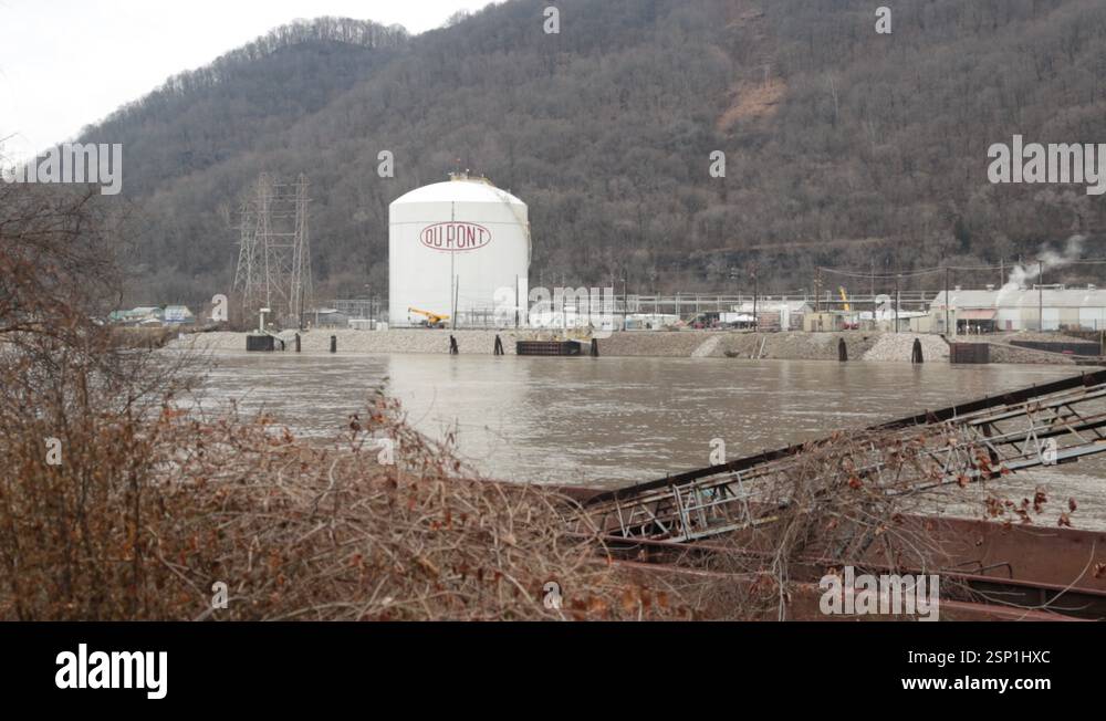 Flooded factory in daytime Stock Video Footage - Alamy