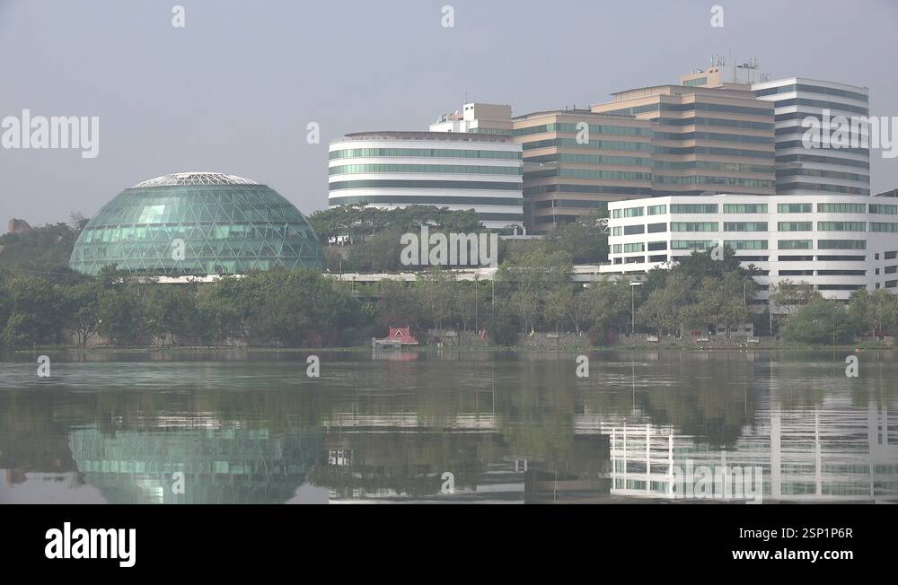 India economy, Hyderabad HITEC city, technology district, skyline ...
