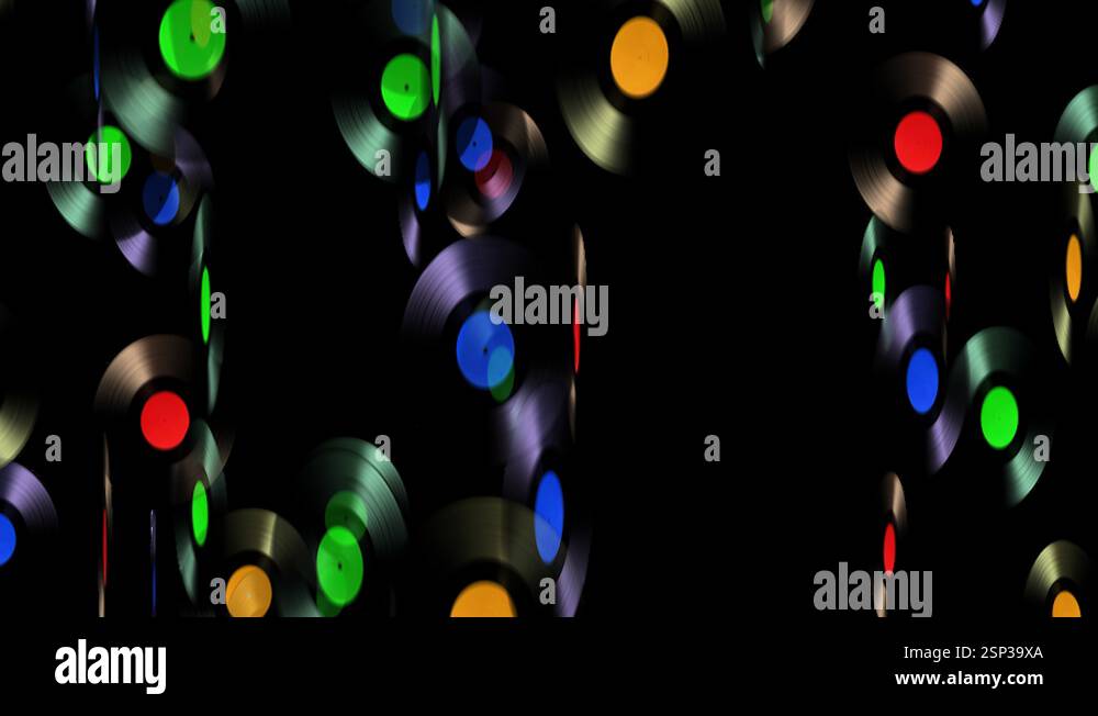 Flying record- Animation with alpha Stock Video Footage - Alamy