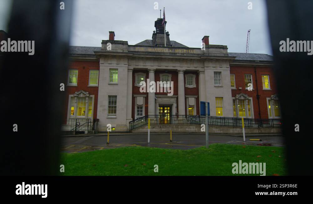 4K Exterior of Maudsley Hospital, London. Editorial Stock Video Footage ...