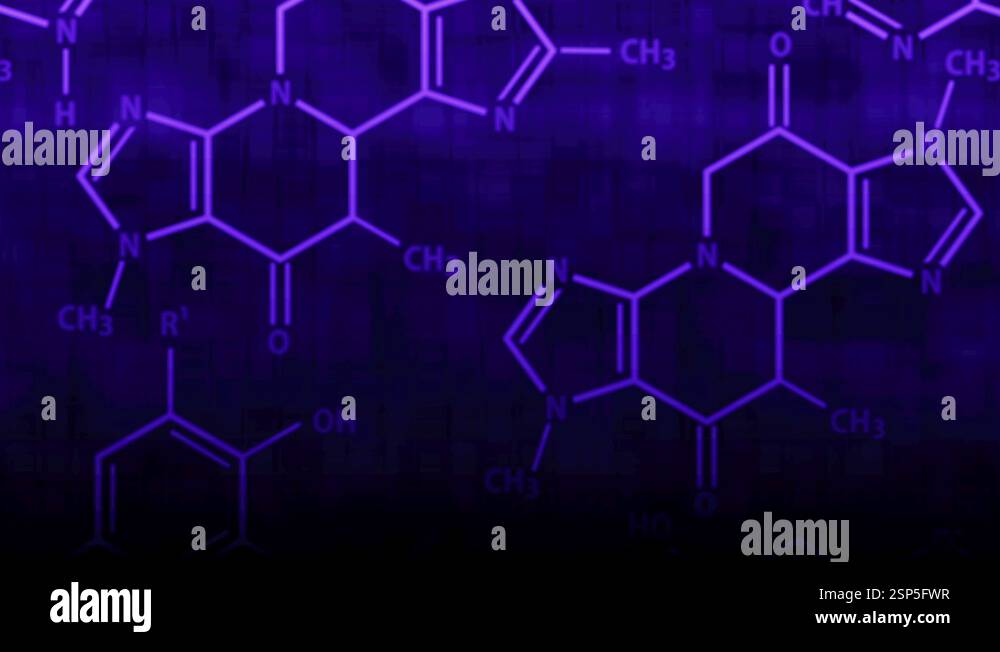 A screen of streaming formula, algebra and code - Video Background 1275 ...
