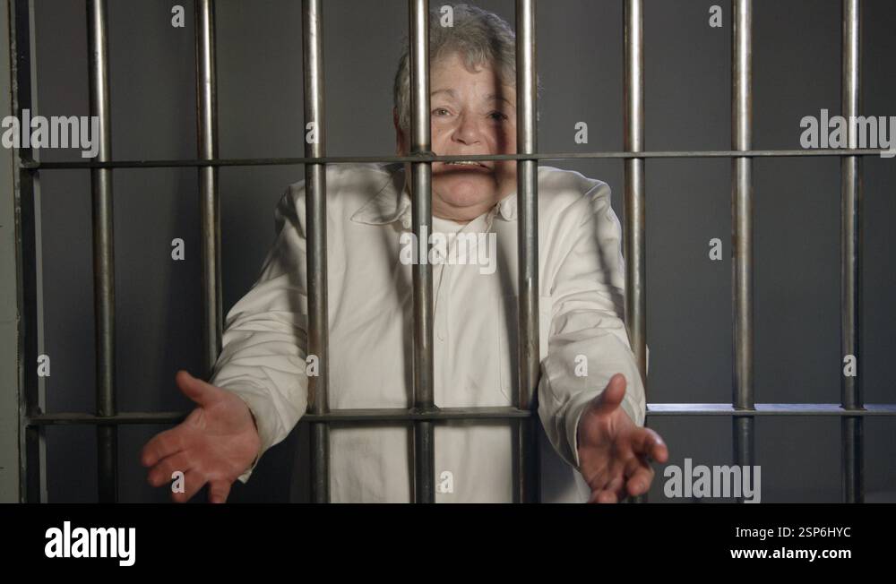 Justice System - Inmates in Prison Behind Bars Stock Video Footage - Alamy