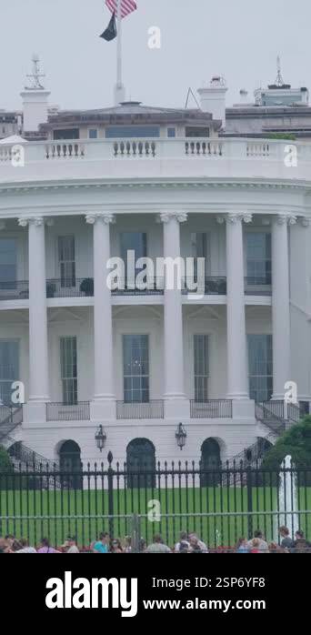 People unite in front of the White House, engaging in social and ...