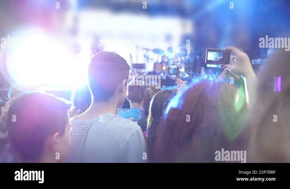 Fan clapping hands in concert Stock Videos & Footage - HD and 4K Video ...