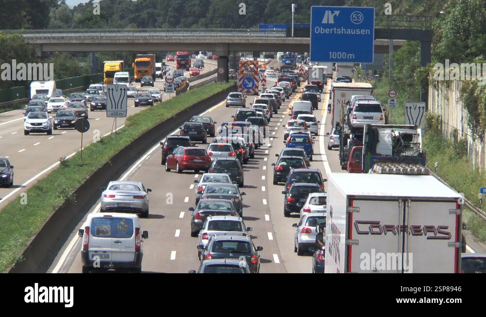 Traffic jam construction site Stock Videos & Footage - HD and 4K Video ...