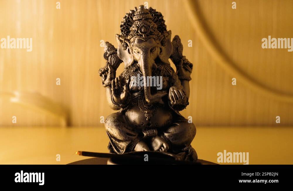 Lord Ganesha as a symbol of Hinduism, the God of wisdom and prosperity ...