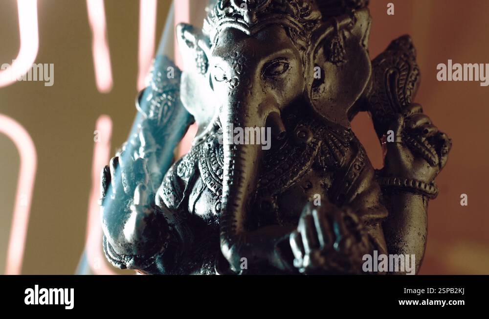 Lord Ganesha as a symbol of Hinduism, the God of wisdom and prosperity ...