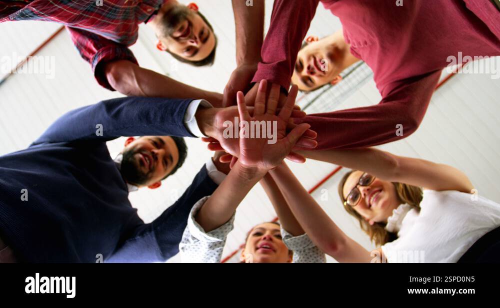 Group business people forming Stock Videos & Footage - HD and 4K Video ...