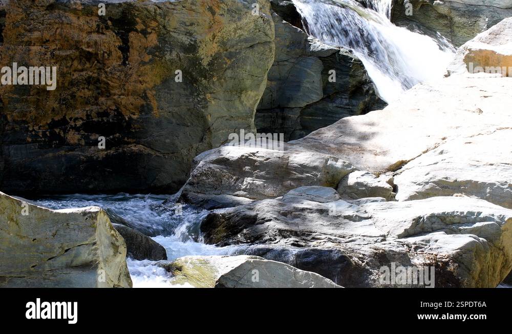 Tukuran River With Waterfalls, On The Island Of Mindoro Philippines, 4k ...