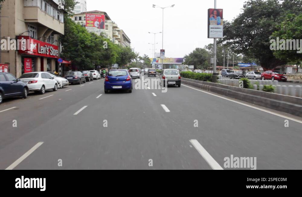 HD hyperlapse footage of roads in Mumbai from bike Stock Video Footage ...