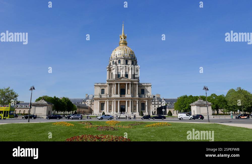 Les invalides national residence invalids Stock Videos & Footage - HD ...