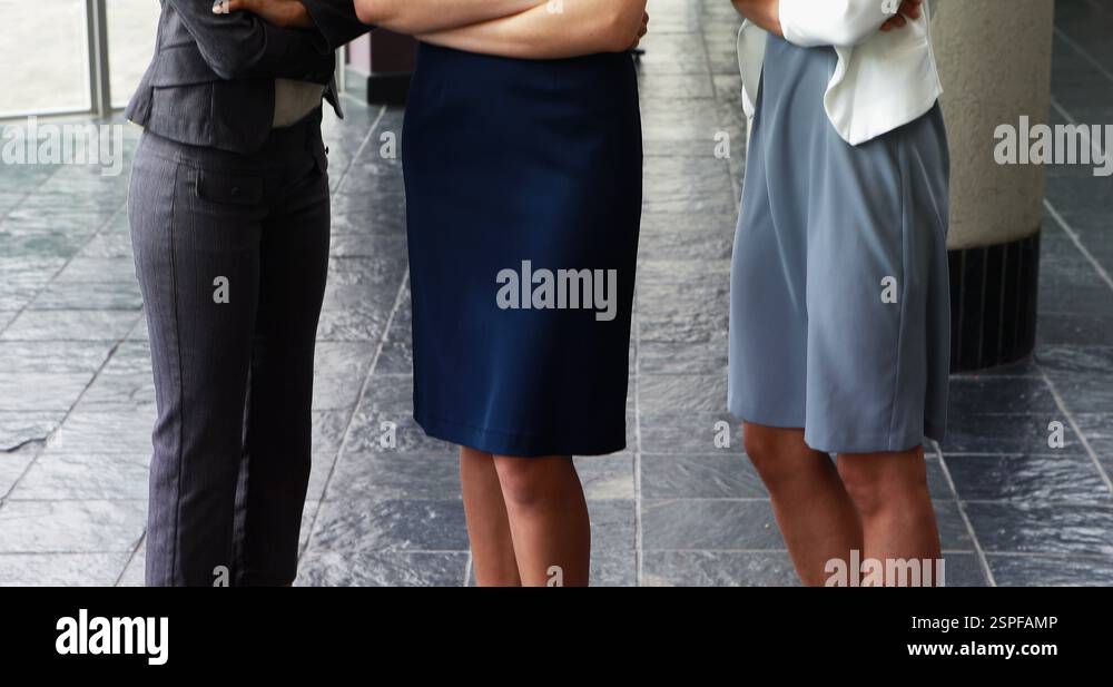 Portrait executives standing arms Stock Videos & Footage - HD and 4K ...