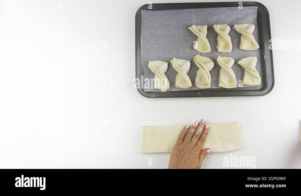 Sugar Bow Ties pastries Filo dough puff pastry flaky pastry Phyllo ...